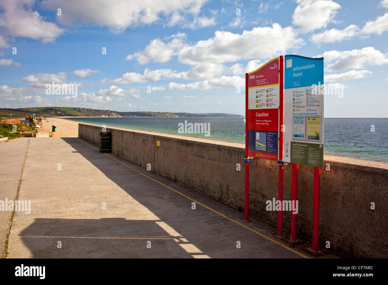 Uk safety signs beach hi-res stock photography and images - Alamy