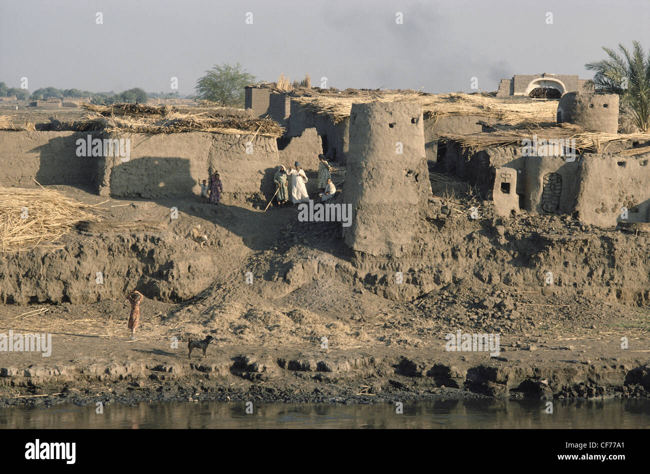 Ancient Egyptian Mud Brick Houses