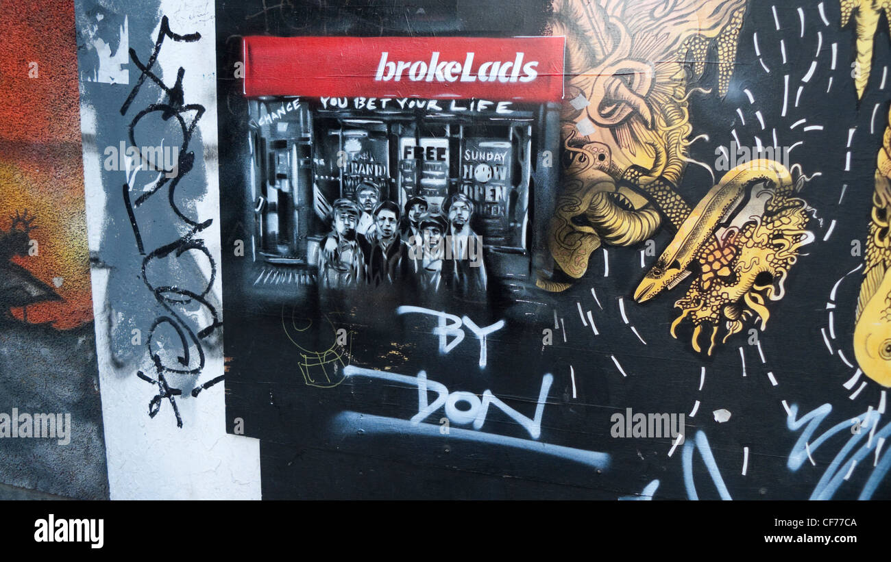 British graffiti artists hi-res stock photography and images - Alamy