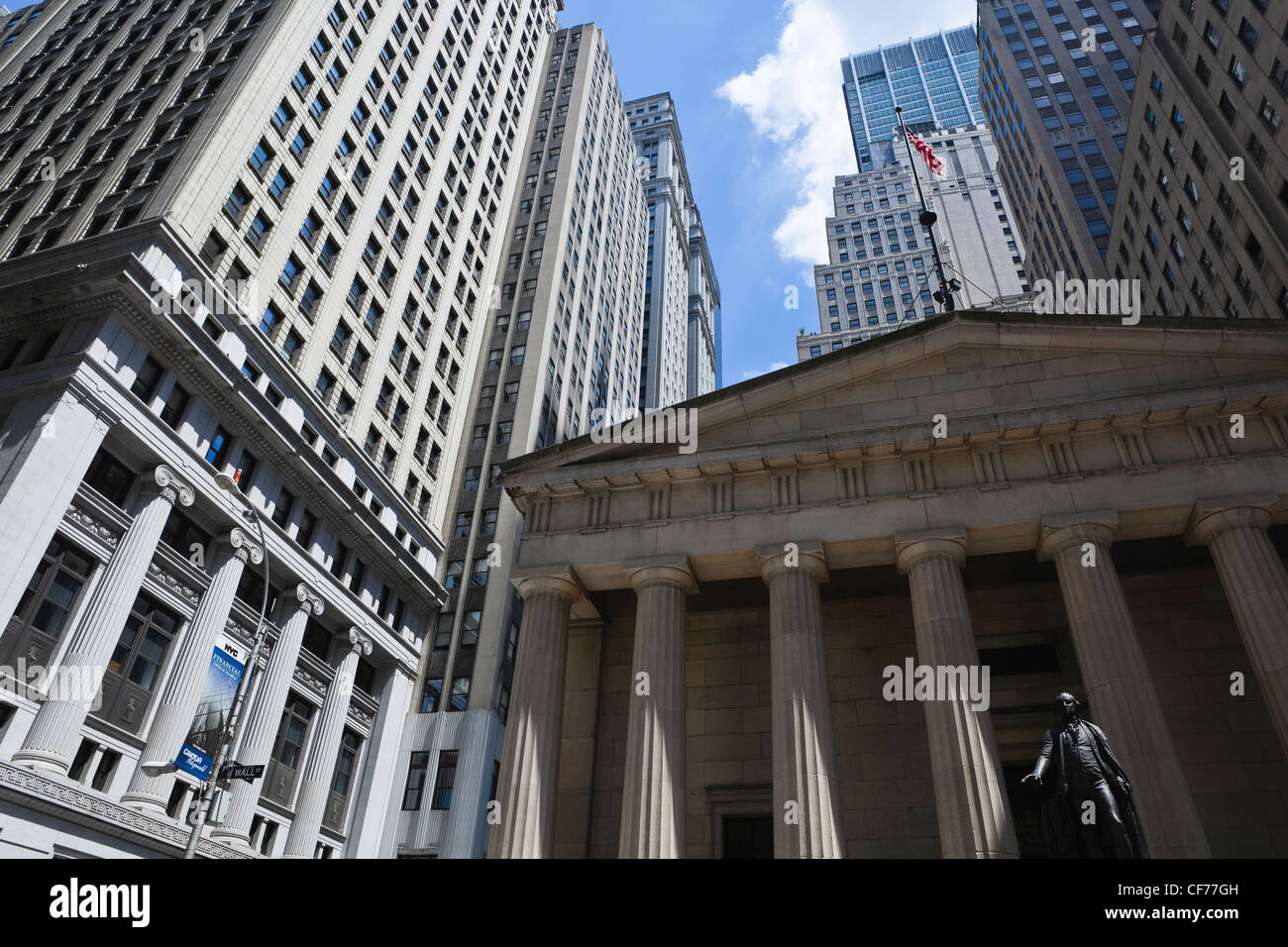 new york: federal hall national memorial Stock Photo - Alamy