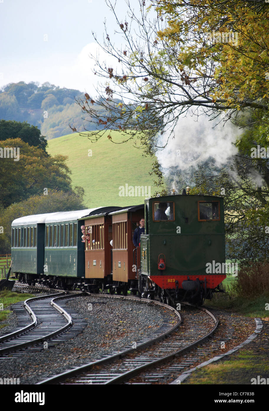 Welsh narrow gauge railway hi-res stock photography and images - Alamy