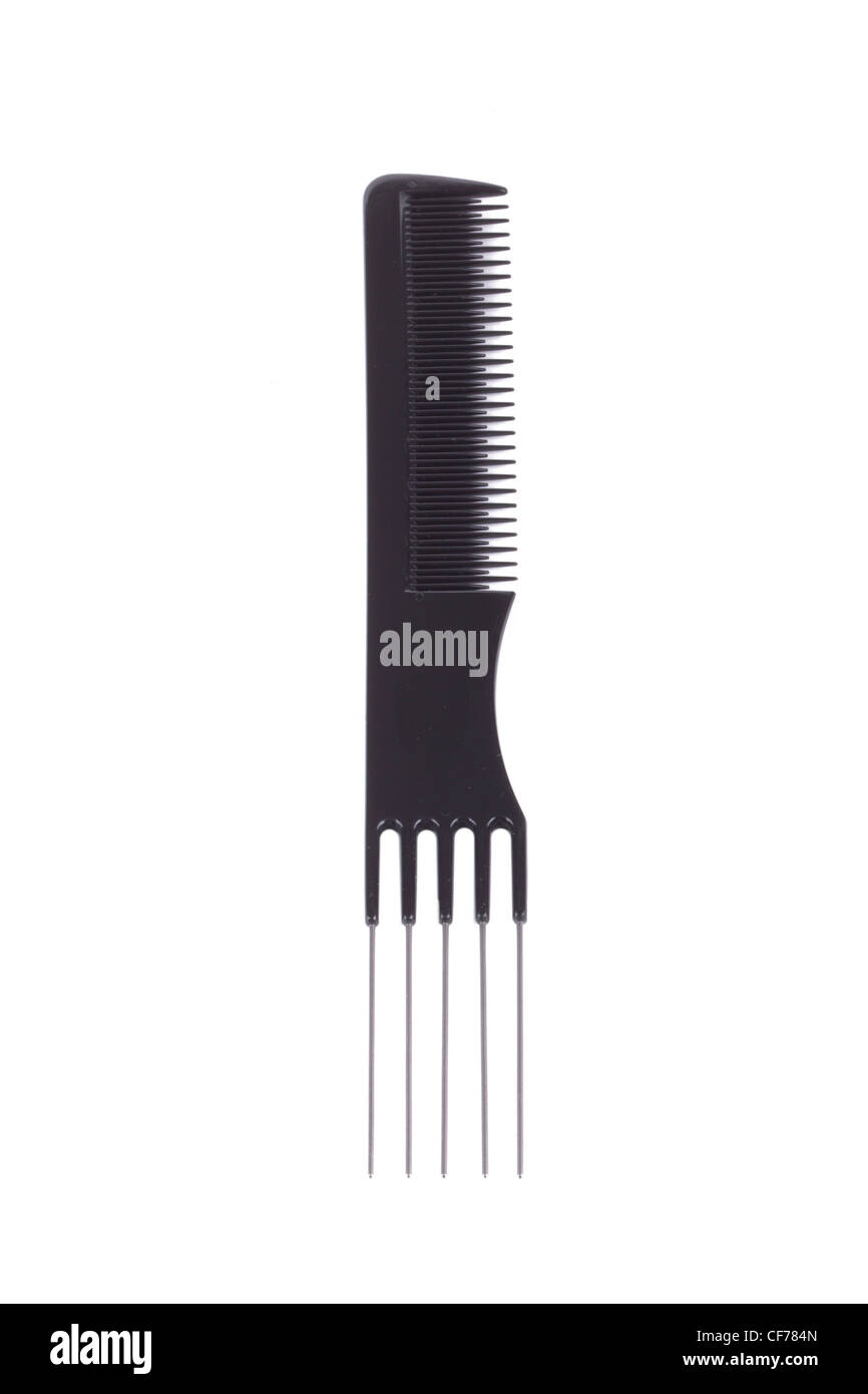 Hair comb isolated on white background Stock Photo - Alamy