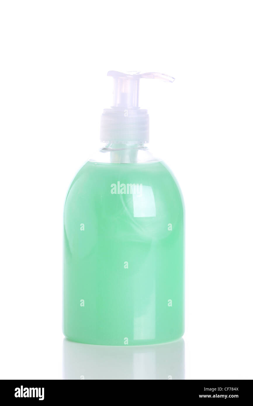 Soap tube on white background Stock Photo - Alamy