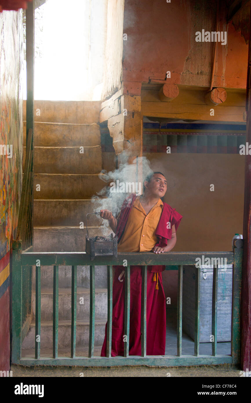 Burning monk hi-res stock photography and images - Alamy