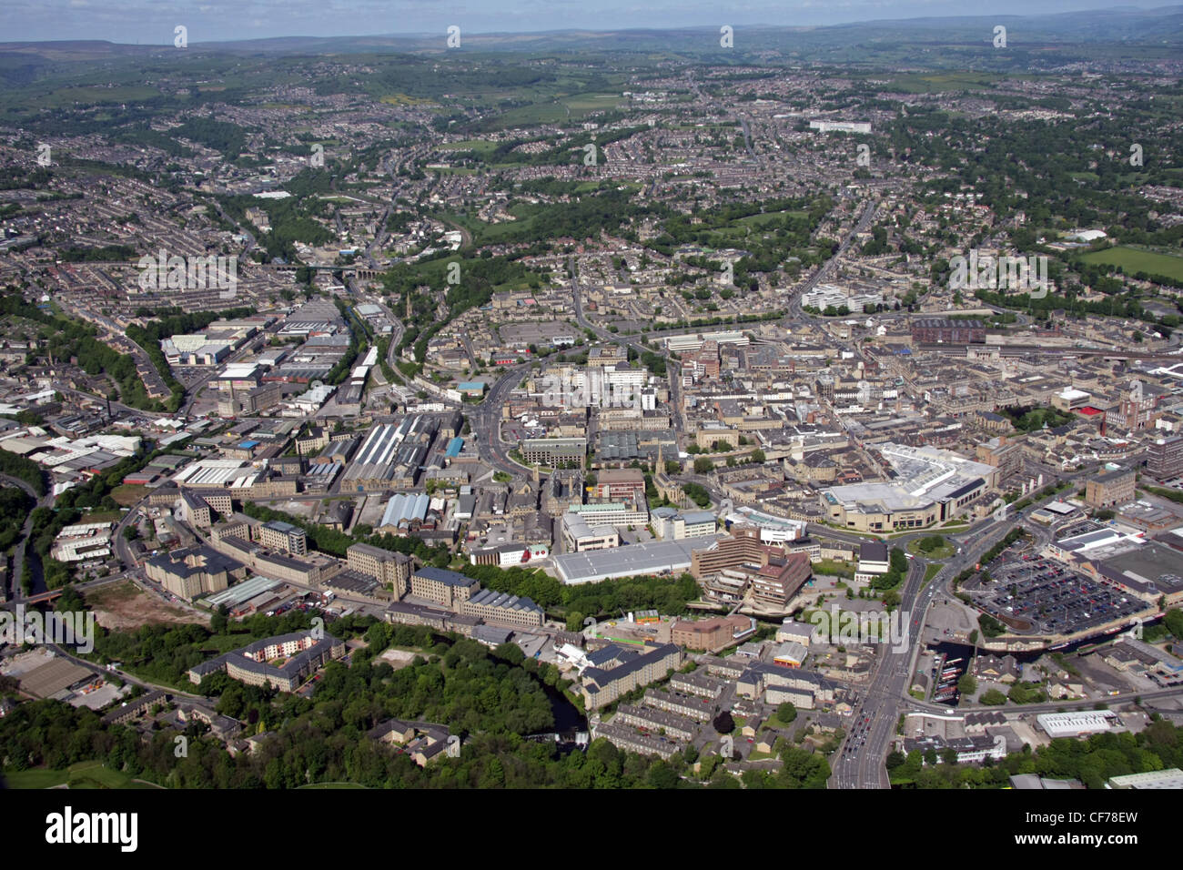 Huddersfield town centre hi-res stock photography and images - Alamy