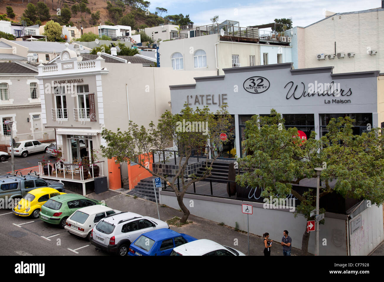 Napier Street Retail in Cape Town Stock Photo - Alamy