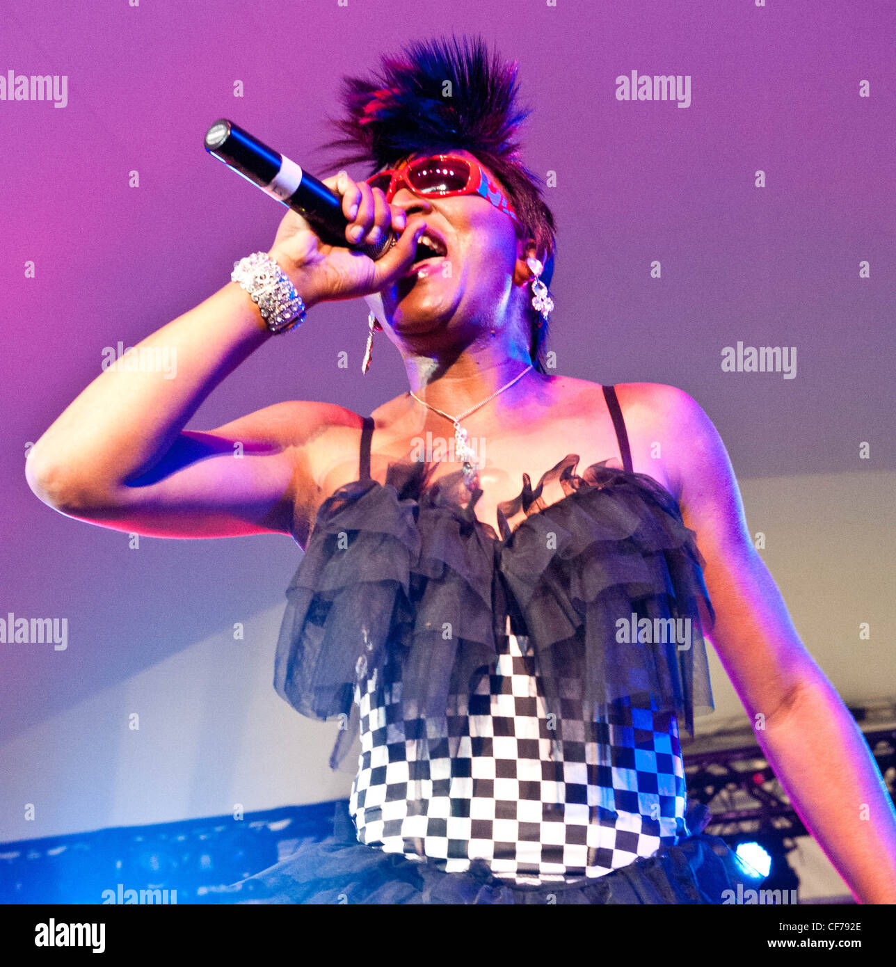 Big Freedia, Katey Red, Sissy Nobby, DJ Lazer, and the crew at Voodoo ...