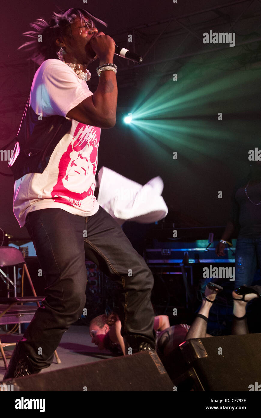 Big Freedia, Katey Red, Sissy Nobby, DJ Lazer, and the crew at Voodoo ...