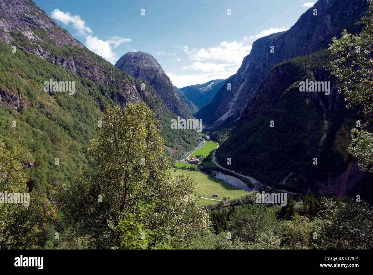 Norwegian gorge hi-res stock photography and images - Alamy