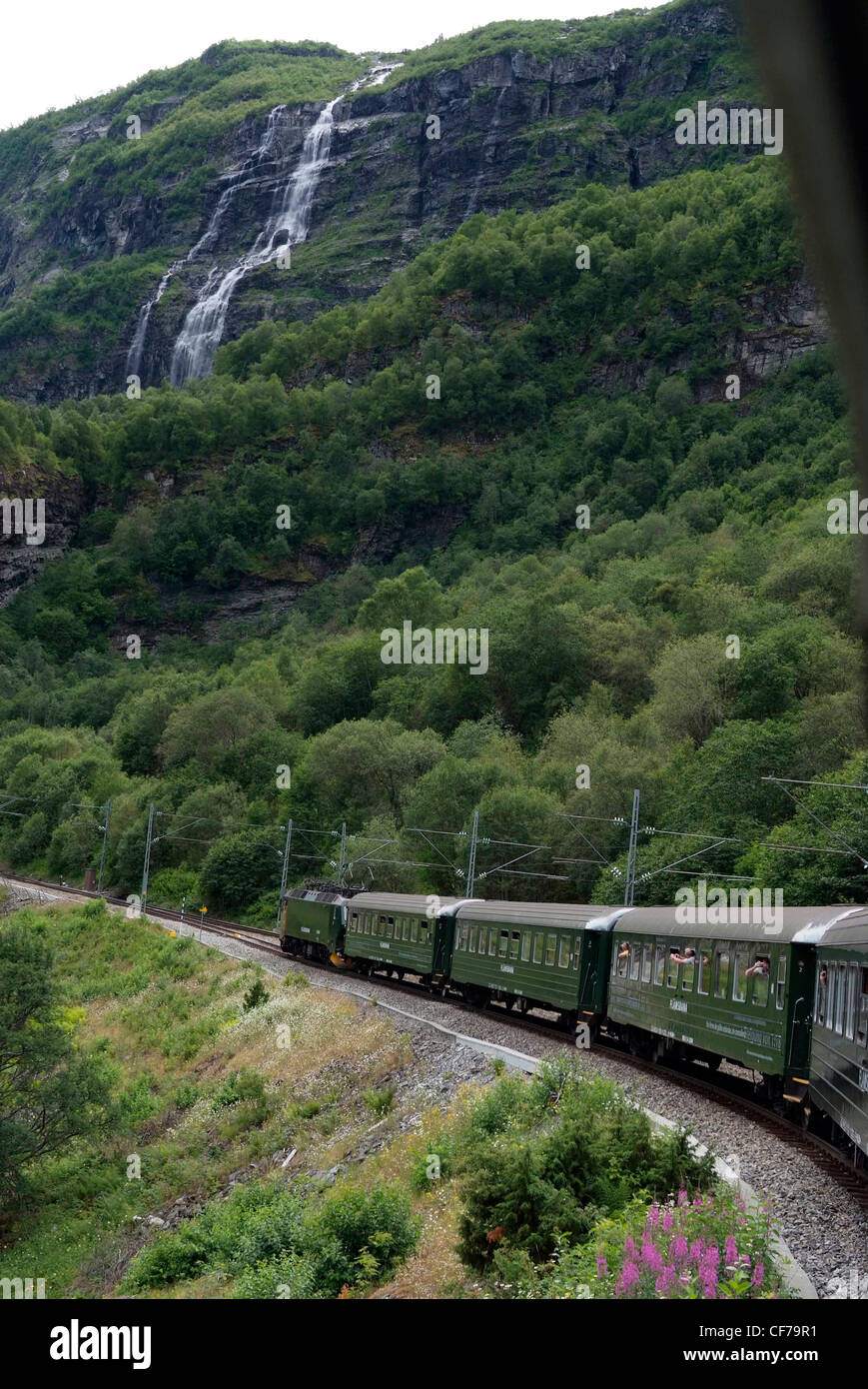 Flam railway norway hi-res stock photography and images - Alamy