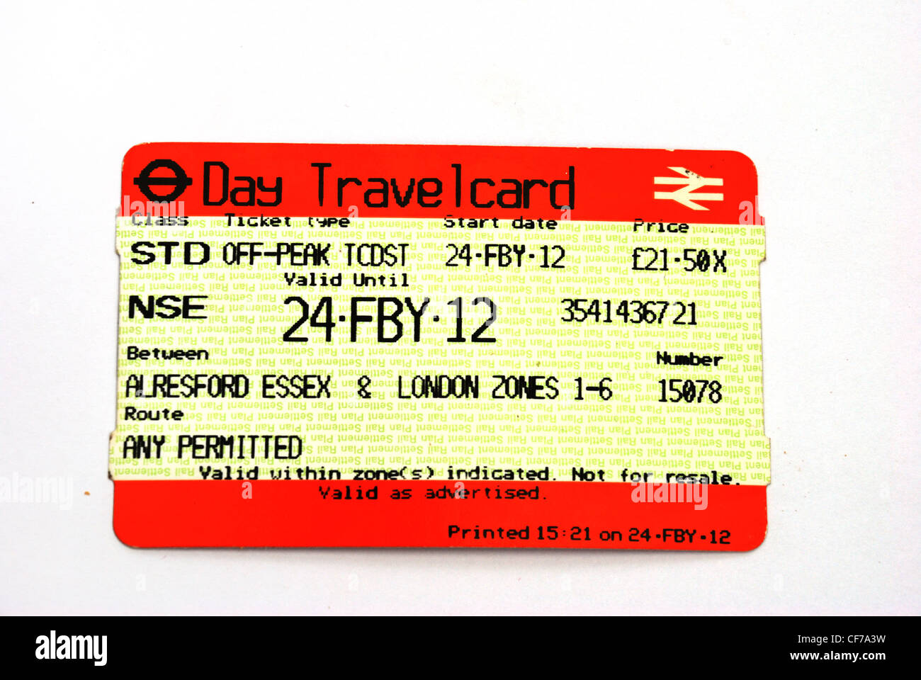 Rail ticket hi-res stock photography and images - Alamy