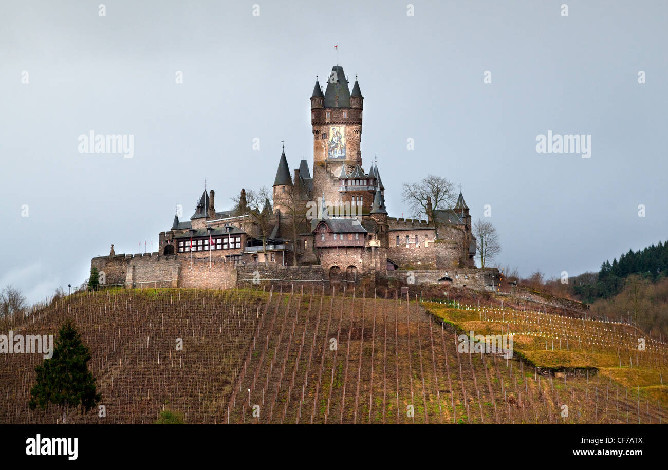 Cochem castle winter hi-res stock photography and images - Alamy