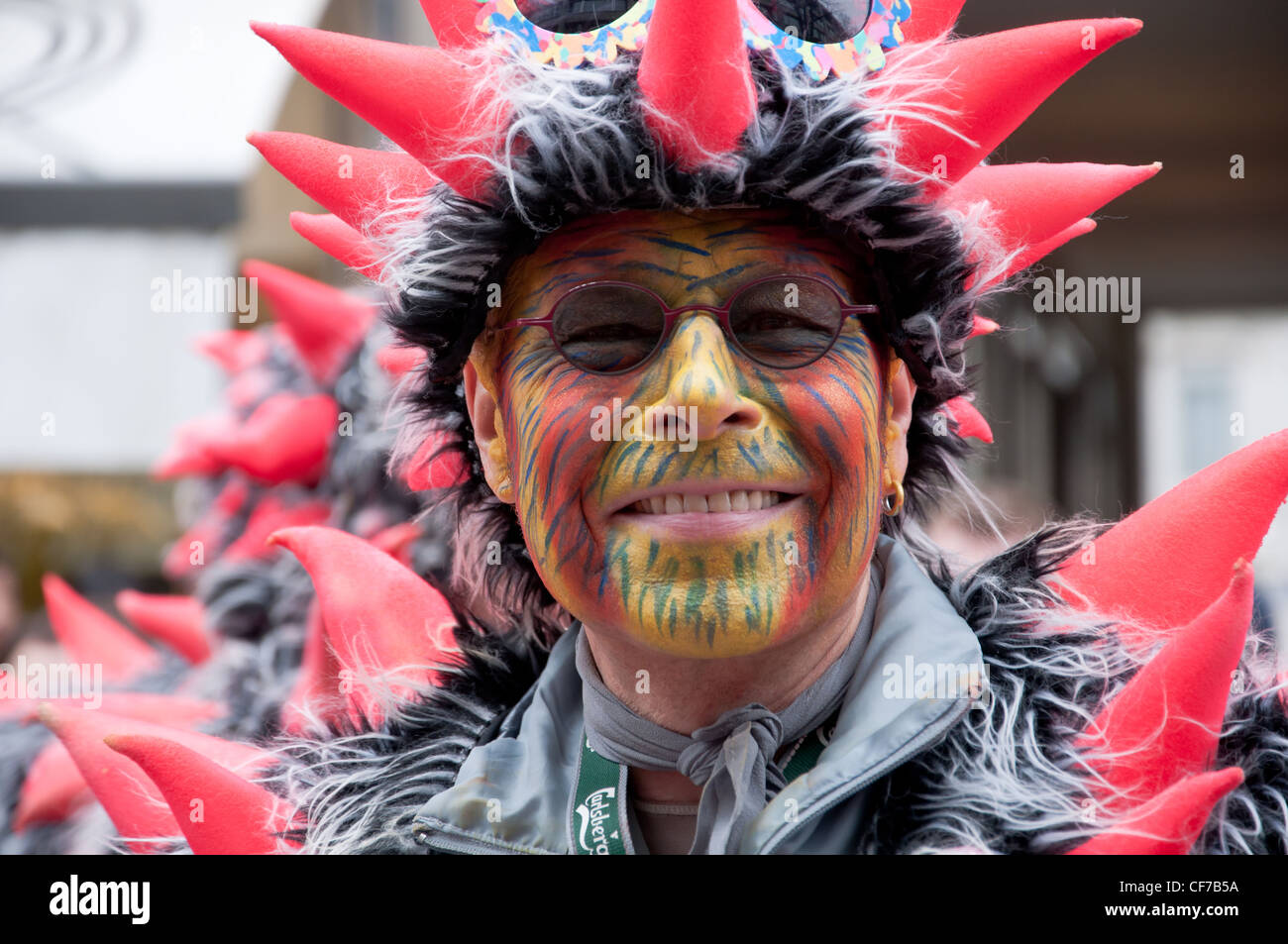 Red devil mask in carnival hi-res stock photography and images - Alamy