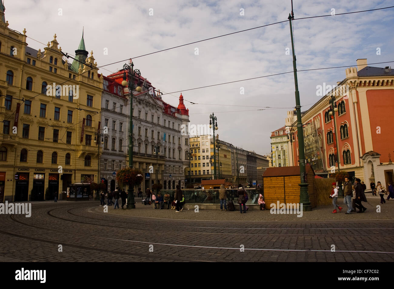 Streets of Prague Stock Photo - Alamy