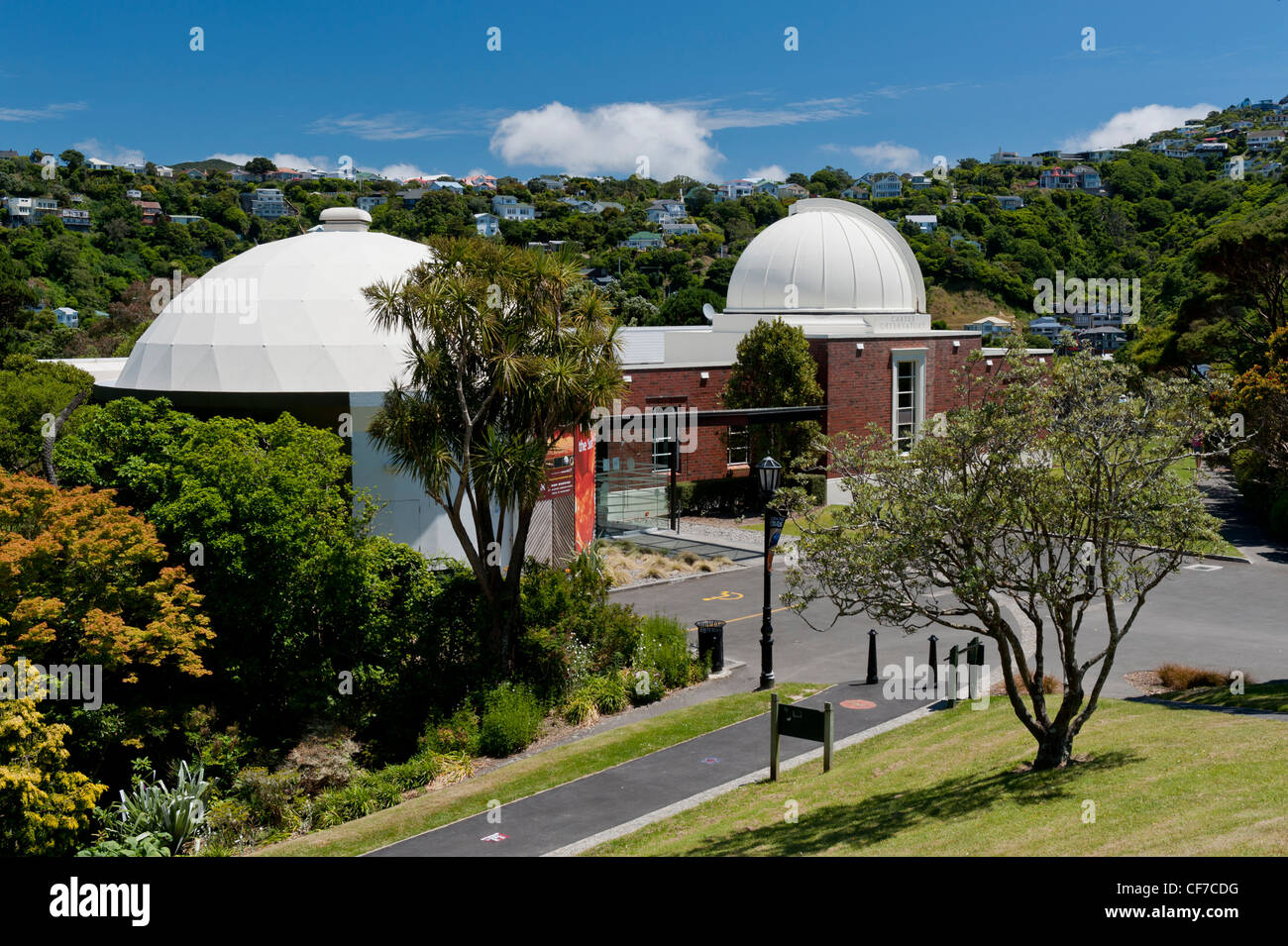 The Carter Observatory in The Botanic Gardens in Wellington, New ...