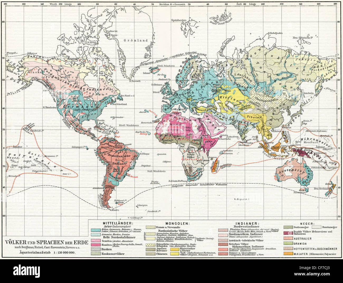 Map of the languages world map hi-res stock photography and images - Alamy