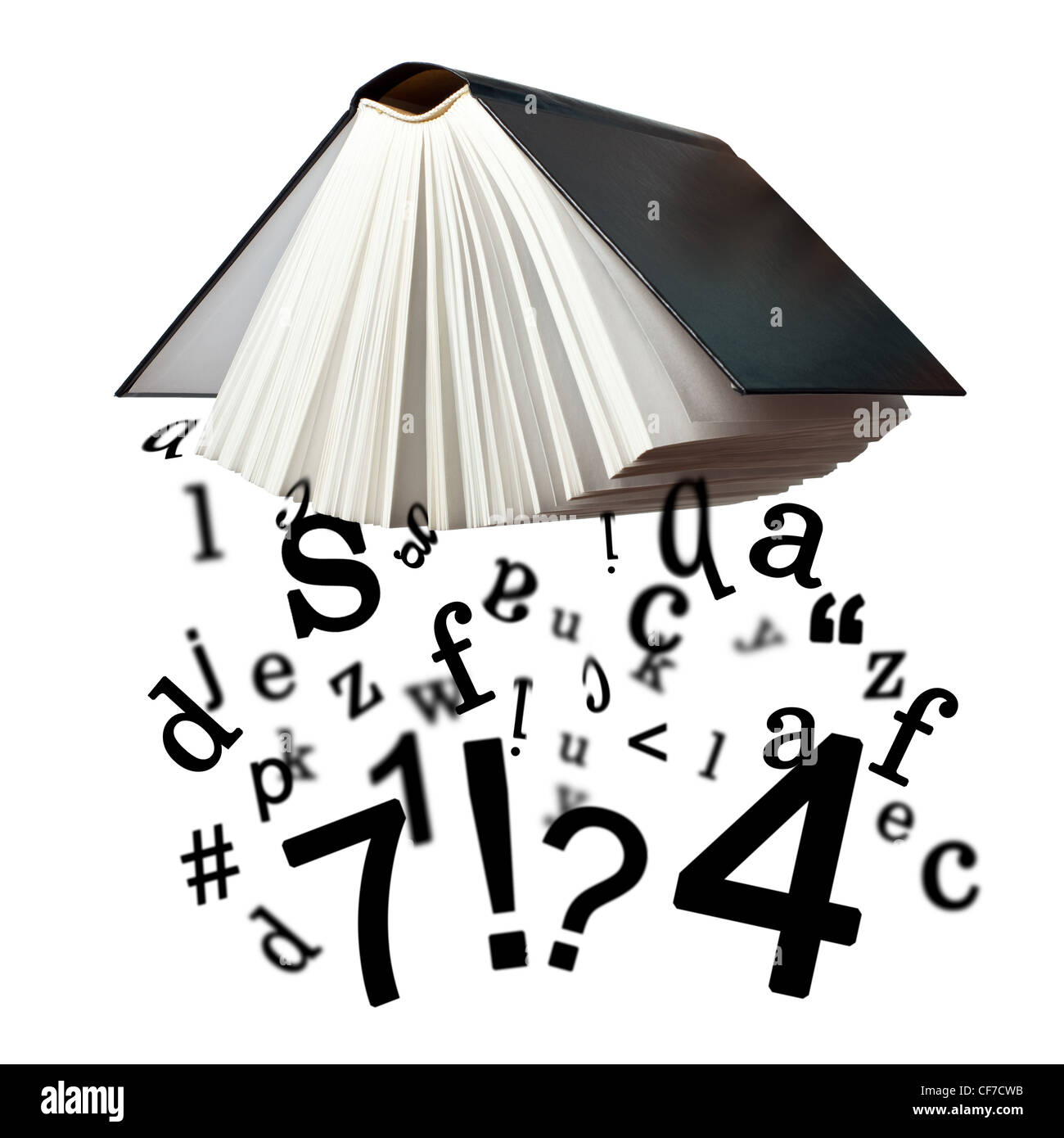 With large letters Cut Out Stock Images & Pictures - Alamy