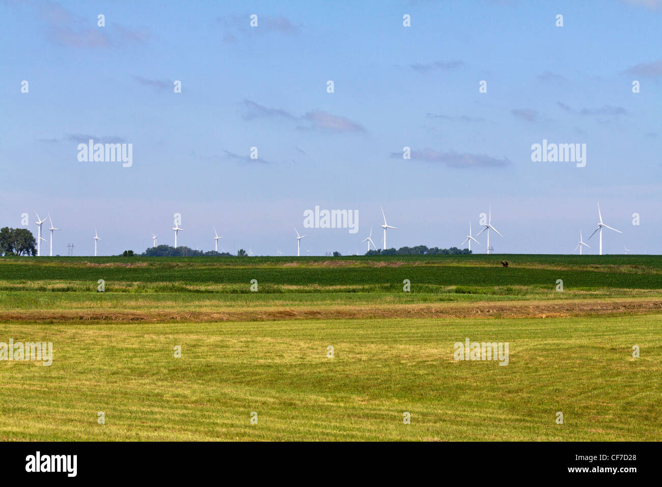 Wind green energy renewable sources American Minnesota in USA US ...
