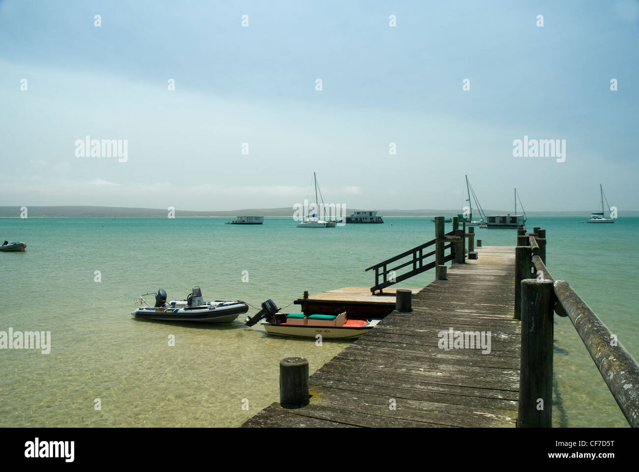 Langebaan Lagoon in the West Coast National Park, Western Cape, South ...