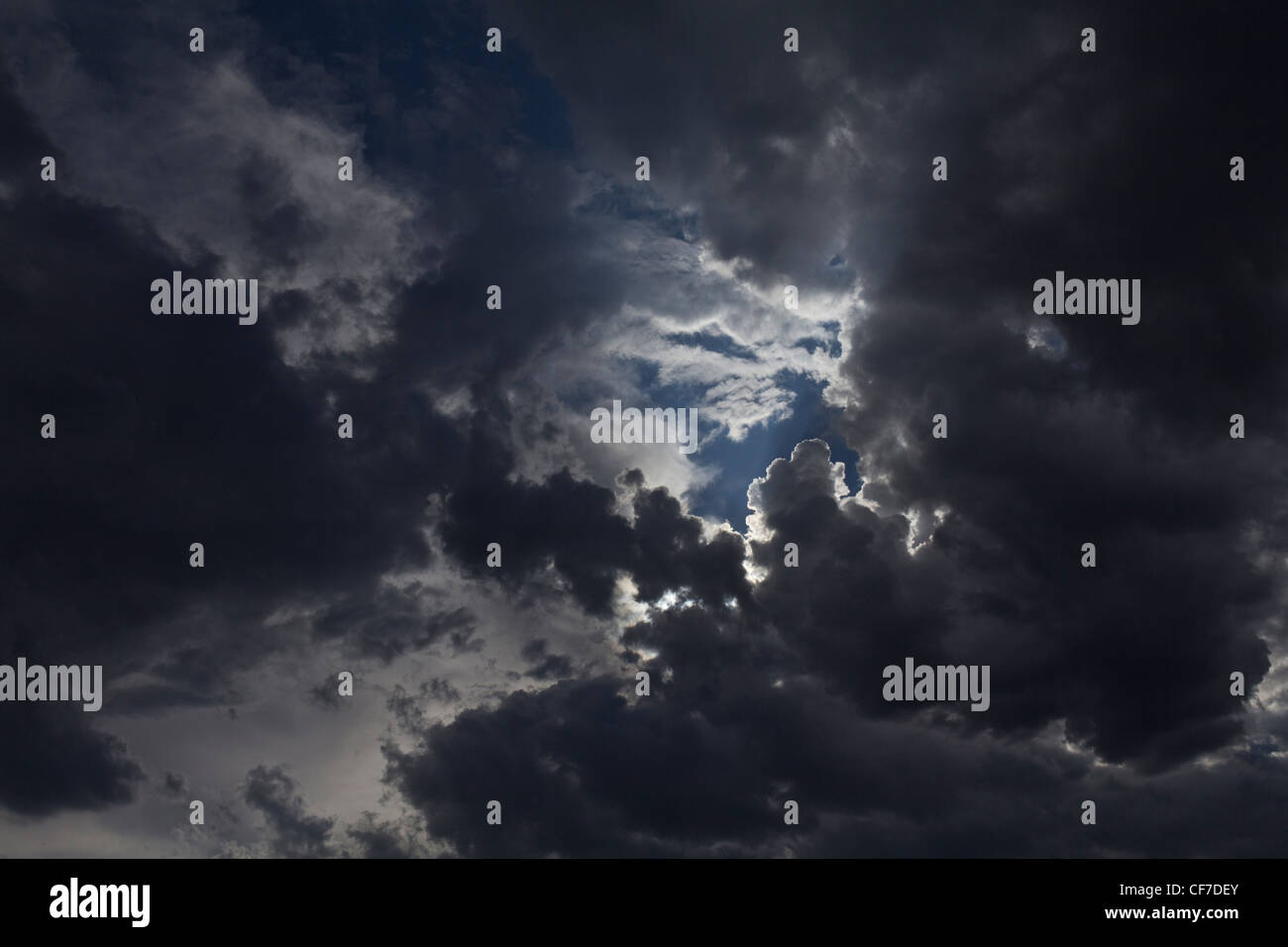 Dark clouds storm close up hi-res stock photography and images - Alamy