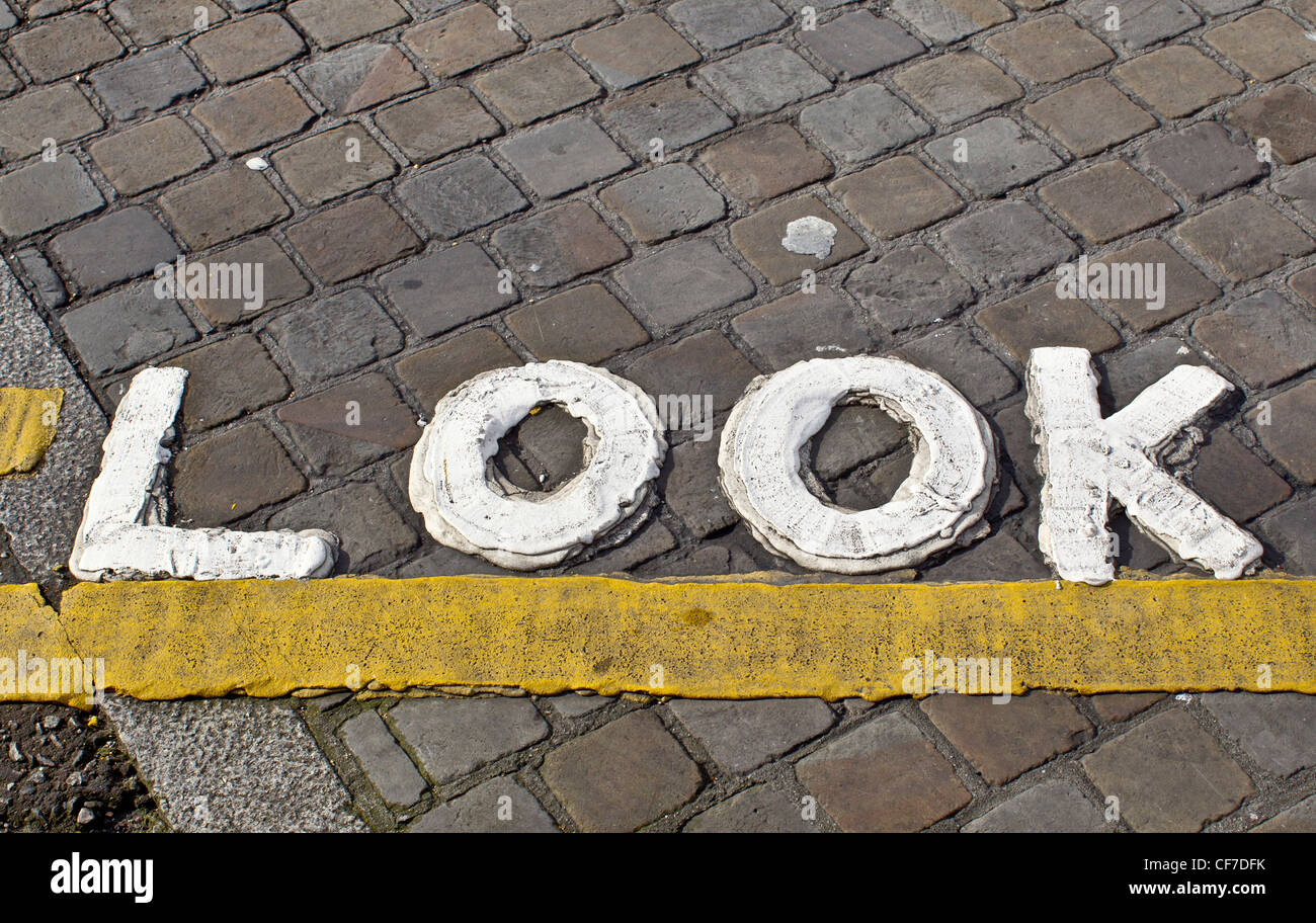 Crossing Markings Road Stock Photos & Crossing Markings Road Stock ...