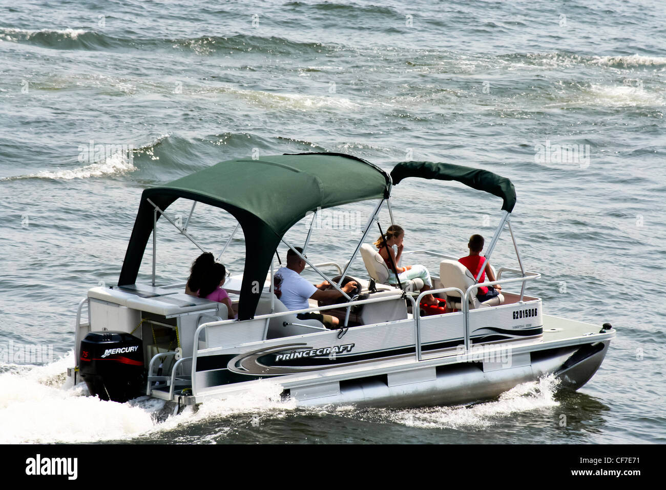 Boat with people Stock Photo - Alamy