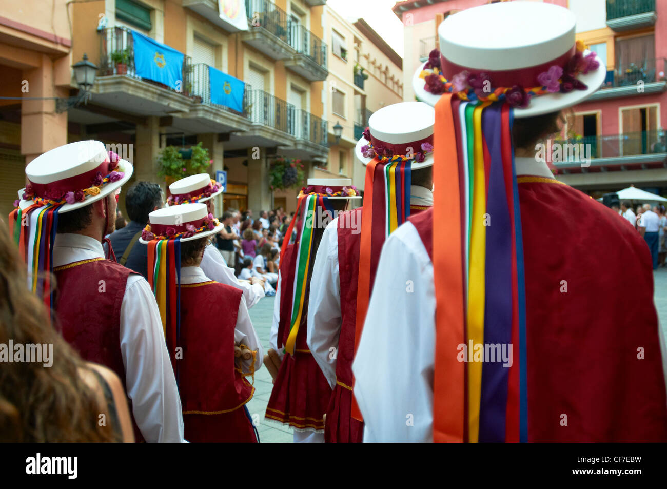 -Traditional "Catalonian" Dancers- Ancient Traditions Stock Photo - Alamy