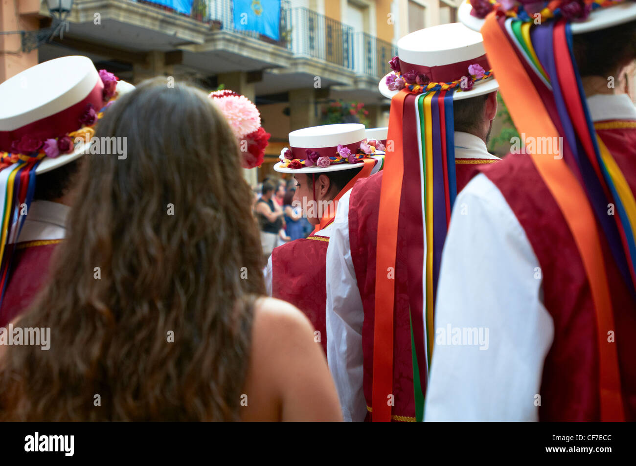 -Traditional "Catalonian" Dancers- Ancient Traditions Stock Photo - Alamy