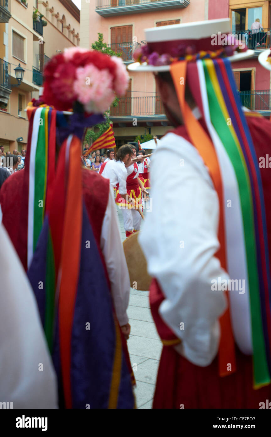 -Traditional "Catalonian" Dancers- Ancient Traditions Stock Photo - Alamy