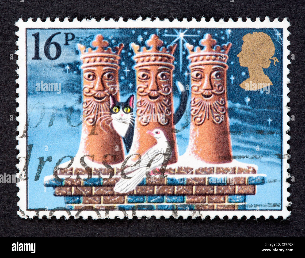 British postage stamp Stock Photo - Alamy