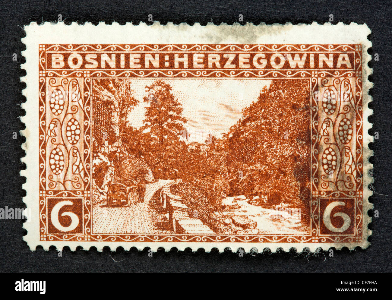 Bosnia and Herzegovina postage stamp Stock Photo - Alamy