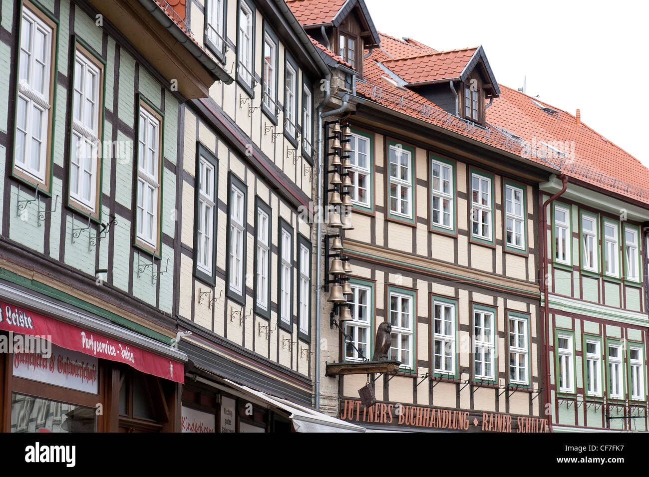 Timber framed houses in Wernigerode, Germany Stock Photo - Alamy