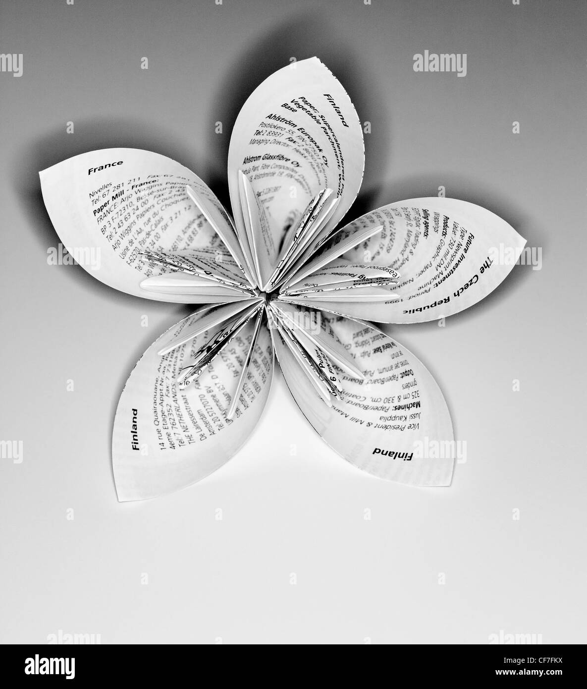 Creative hobby paper Black and White Stock Photos & Images - Alamy