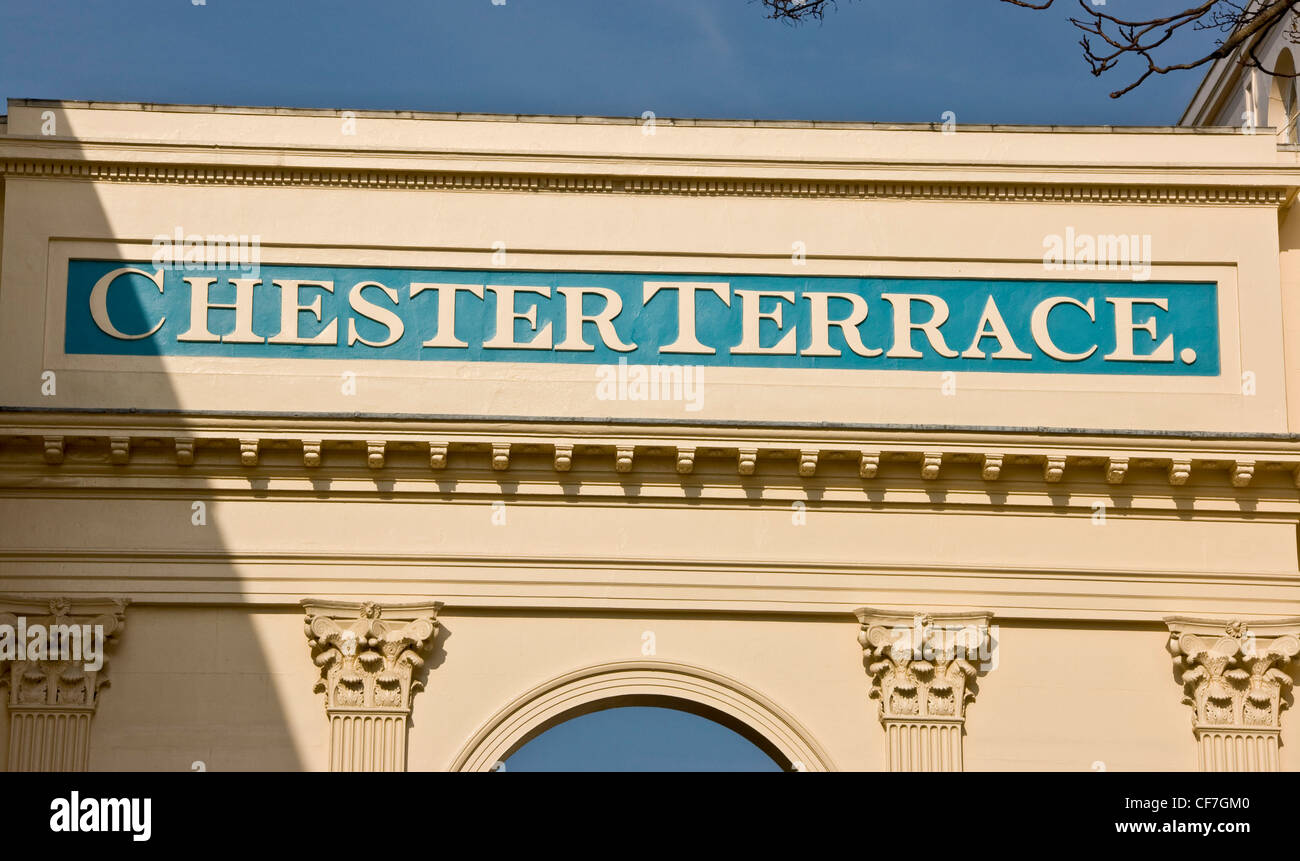Corinthian arch entrance to John Nash designed grade 1 listed Chester ...