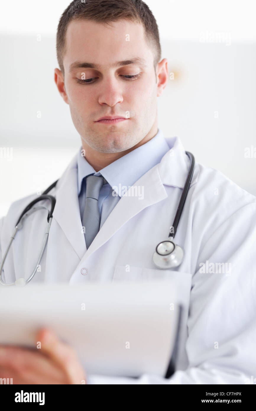 Doctor checking up young hi-res stock photography and images - Alamy
