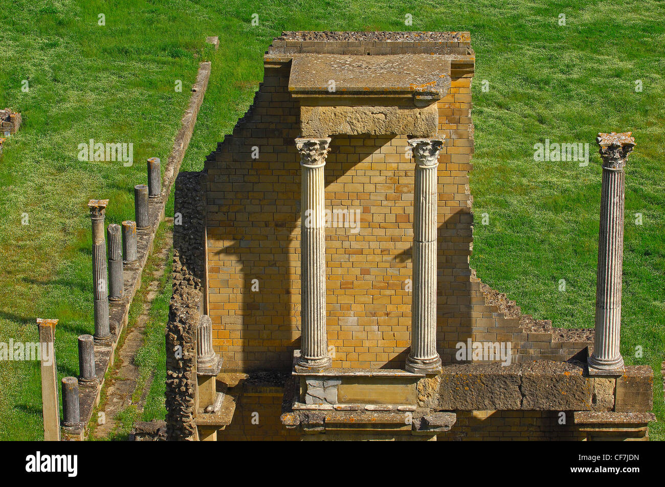 Volterra, Roman theatre, Tuscany, Italy, Europe Stock Photo - Alamy