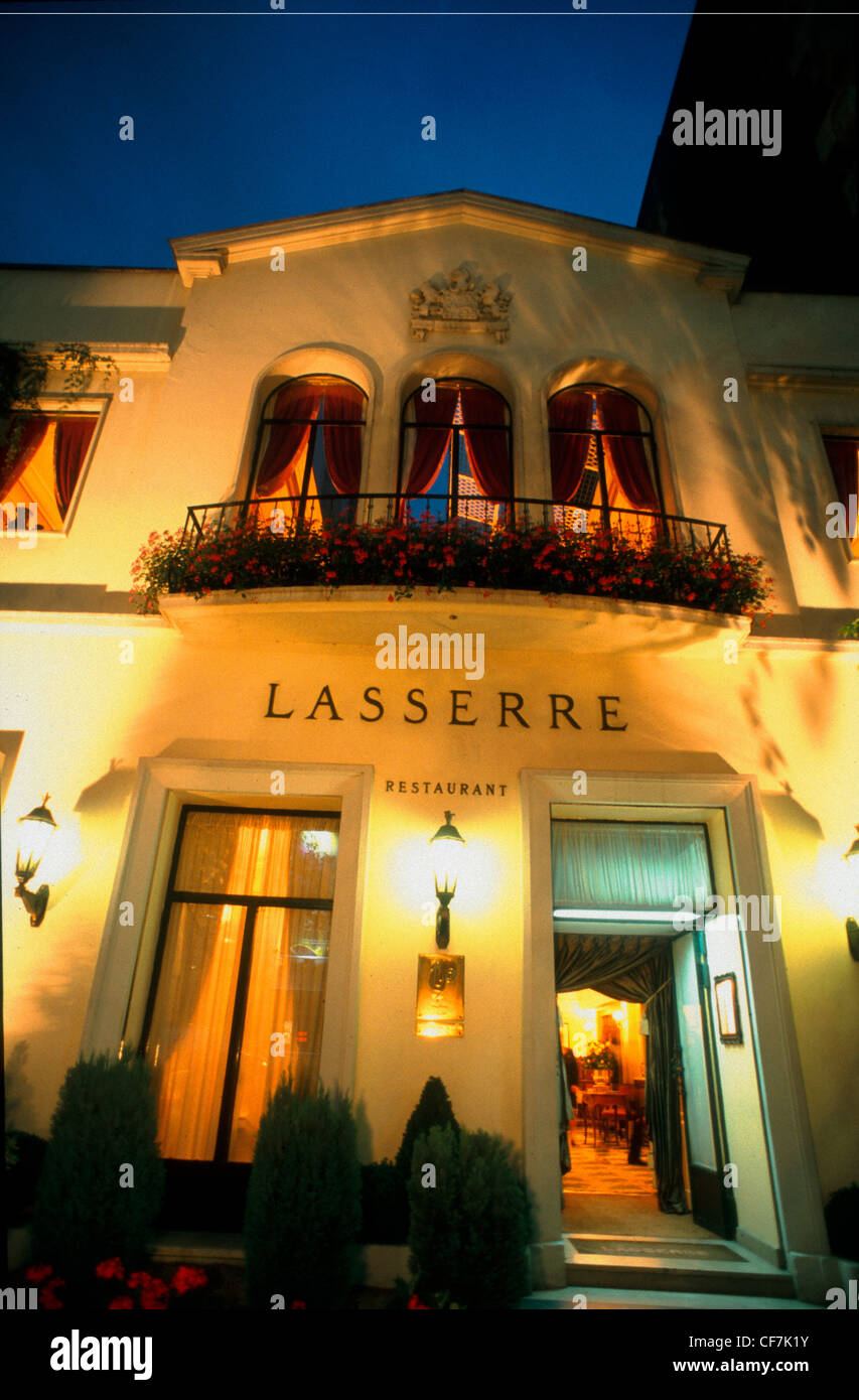 France, Paris, Outside, Front at Night, French Classical French Fancy ...