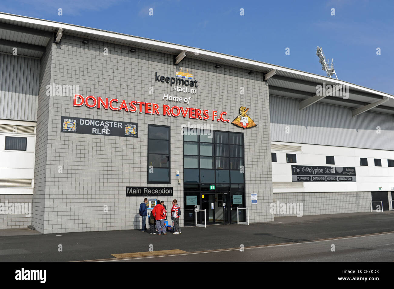 The Keepmoat Stadium home to Doncaster Rovers Football Club UK Stock ...