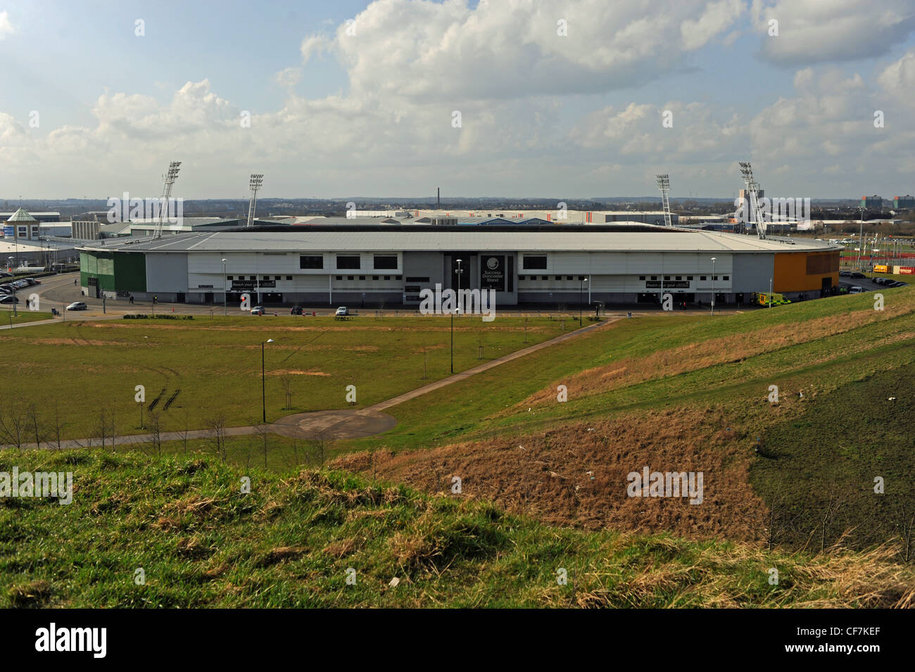 The Keepmoat Stadium home to Doncaster Rovers Football Club UK Stock ...