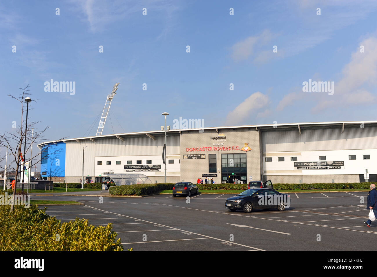 The Keepmoat Stadium home to Doncaster Rovers Football Club UK Stock ...