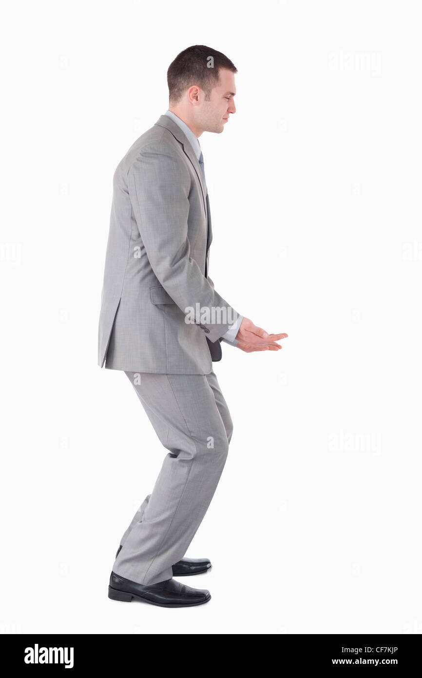 Man Carrying Something Heavy High Resolution Stock Photography and ...