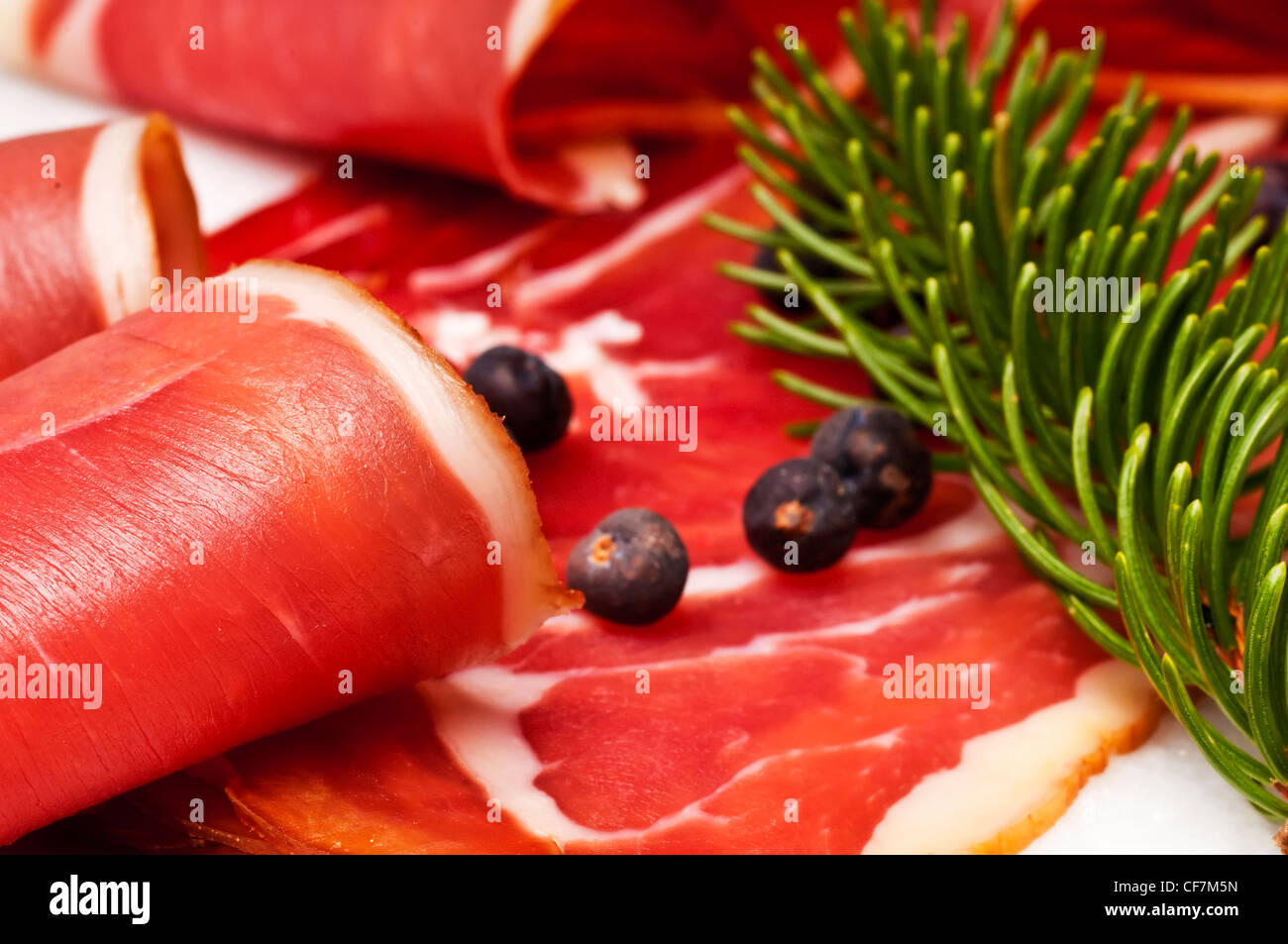 smoke ham of the Black Forest in Germany Stock Photo - Alamy