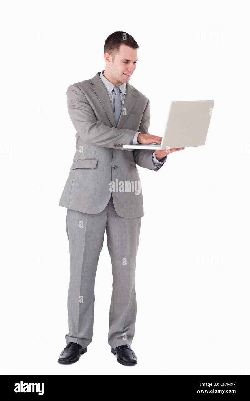 Laptop face Cut Out Stock Images & Pictures - Alamy