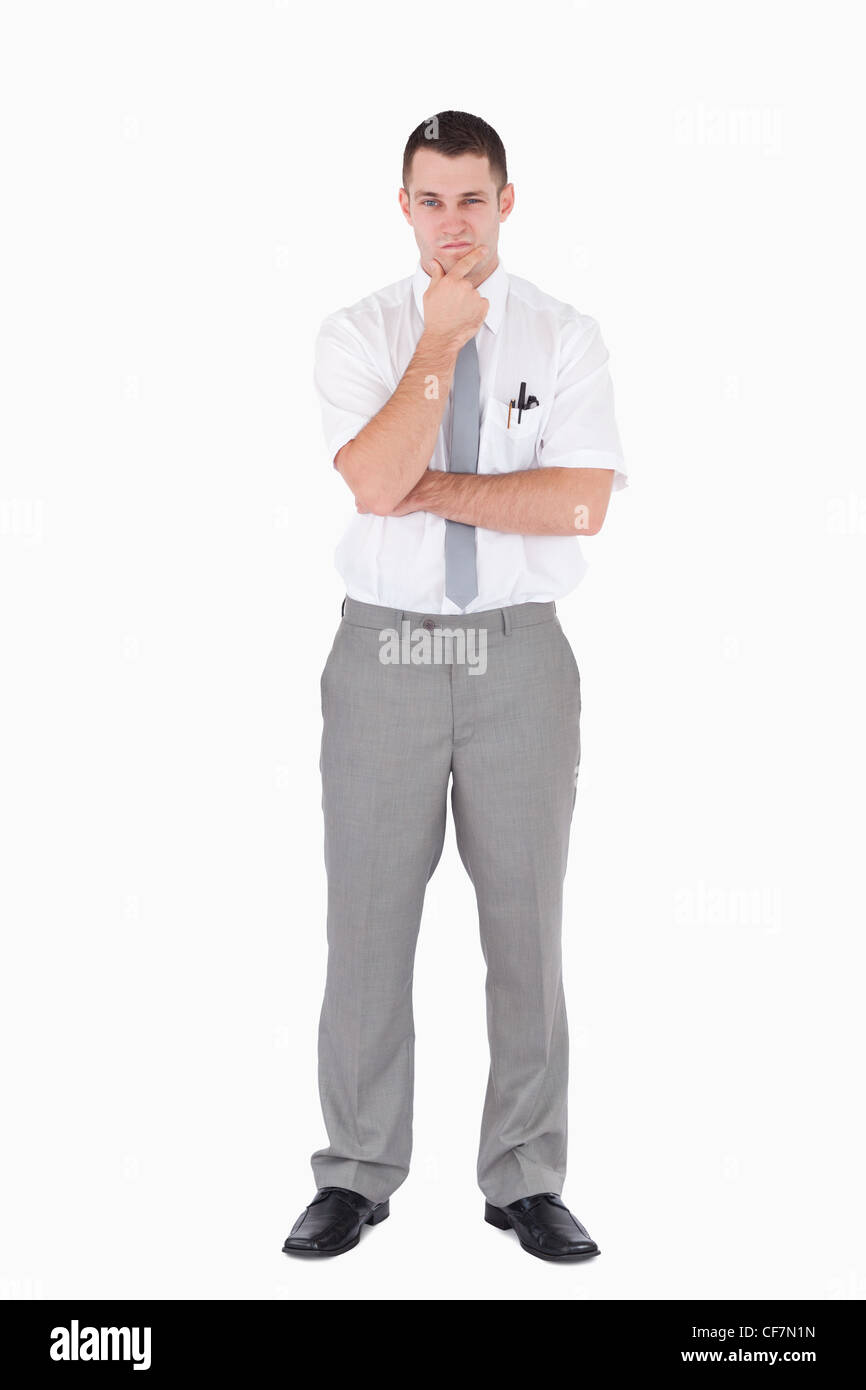 Attractive office worker Cut Out Stock Images & Pictures - Alamy