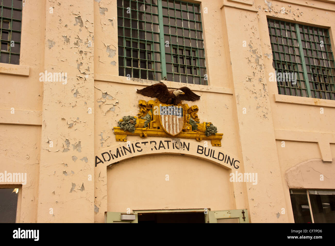 Alcatraz state prison in san francisco bay california usa Stock Photo ...