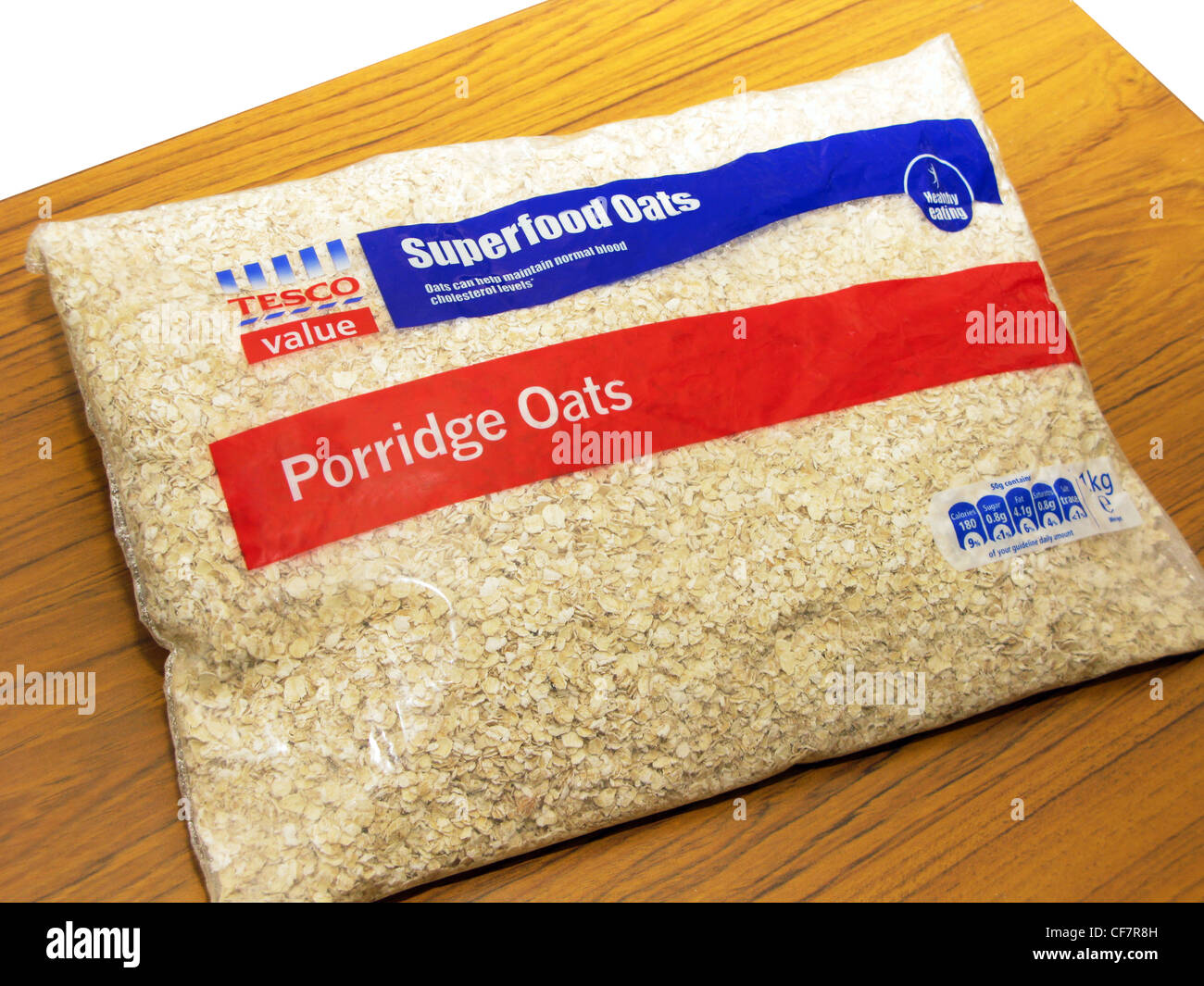 Tesco value Superfood Oats (healthy eating foods Stock Photo - Alamy