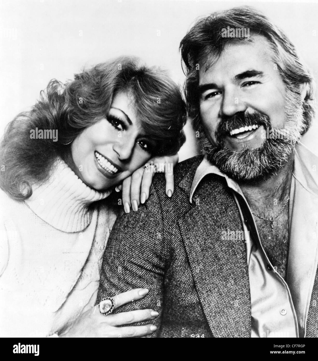 Kenny rogers us singer Black and White Stock Photos & Images - Alamy