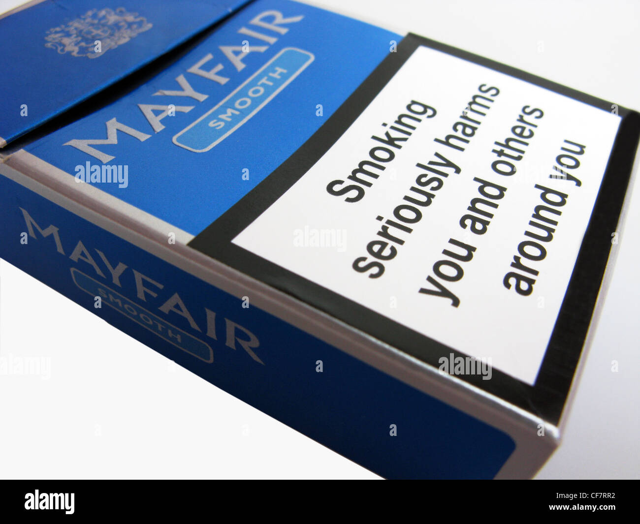 Cigarette Packet Health Warning High Resolution Stock Photography and ...