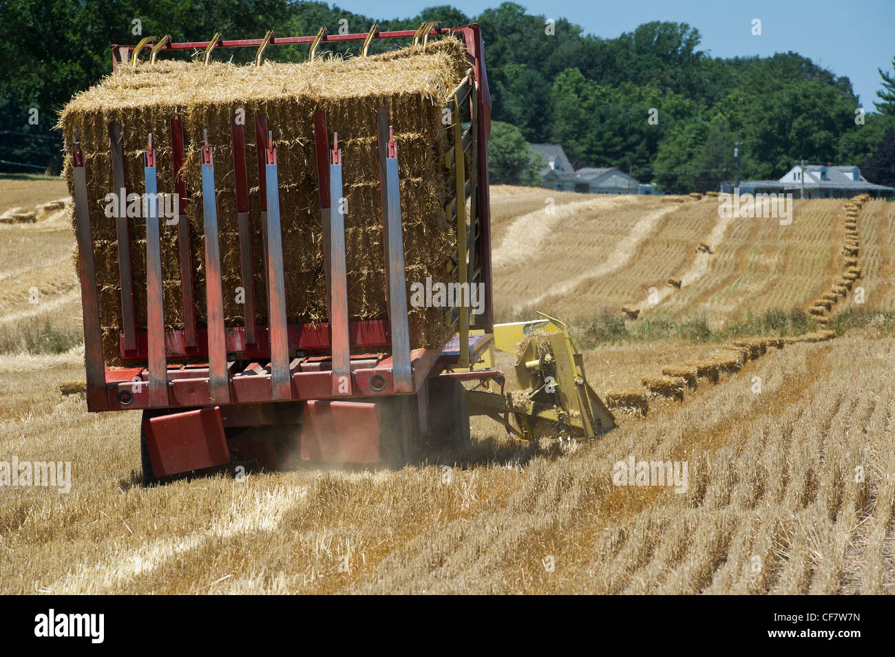 Baler operation hi-res stock photography and images - Alamy