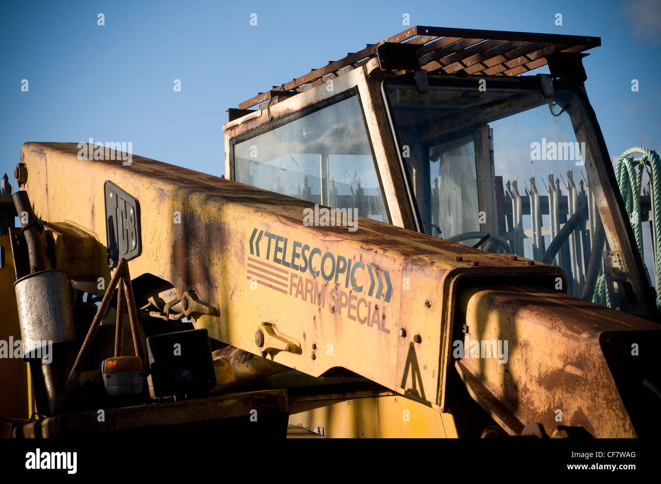 JCB Farm machine,active, activity, big, blocks, building, construction ...